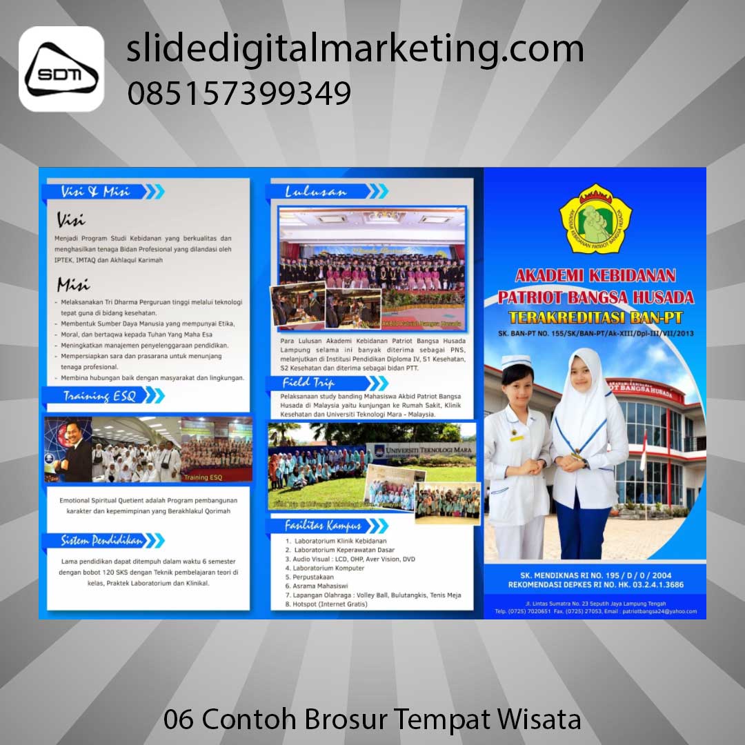 10+ Contoh Brosur Pamflet Leaflet Poster Kampus
