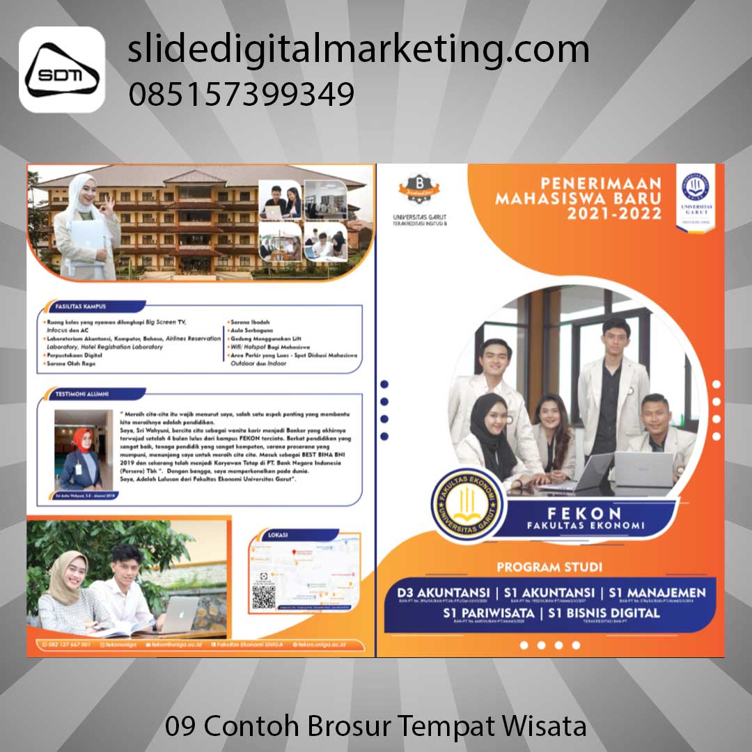 10+ Contoh Brosur Pamflet Leaflet Poster Kampus