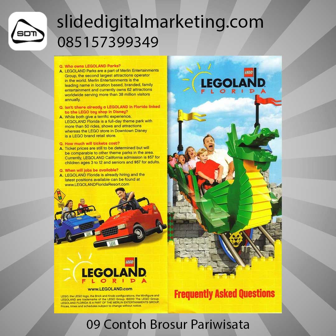 10+ Contoh Brosur Pamflet Leaflet Poster Pariwisata