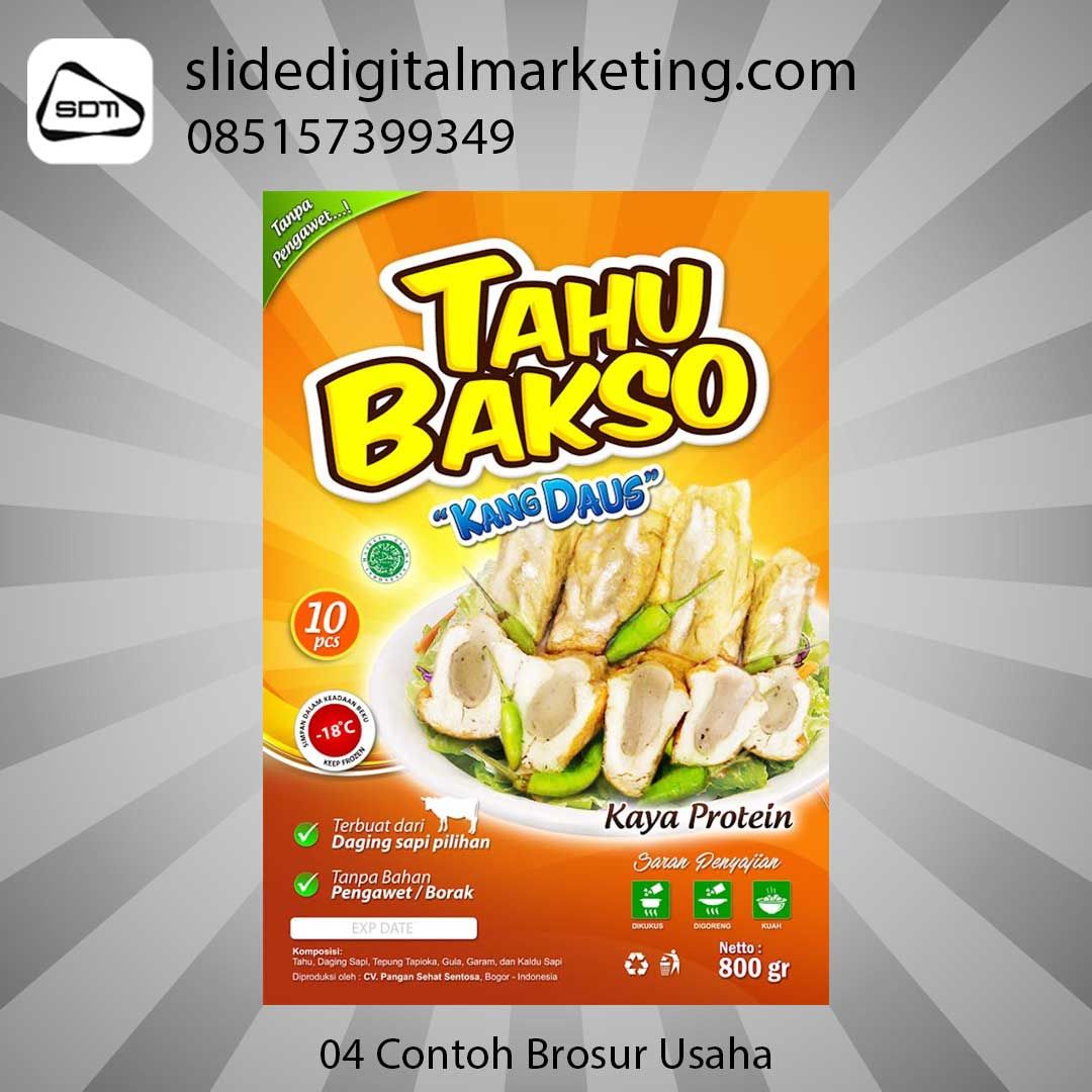 10+ Contoh Brosur Pamflet Leaflet Poster Usaha
