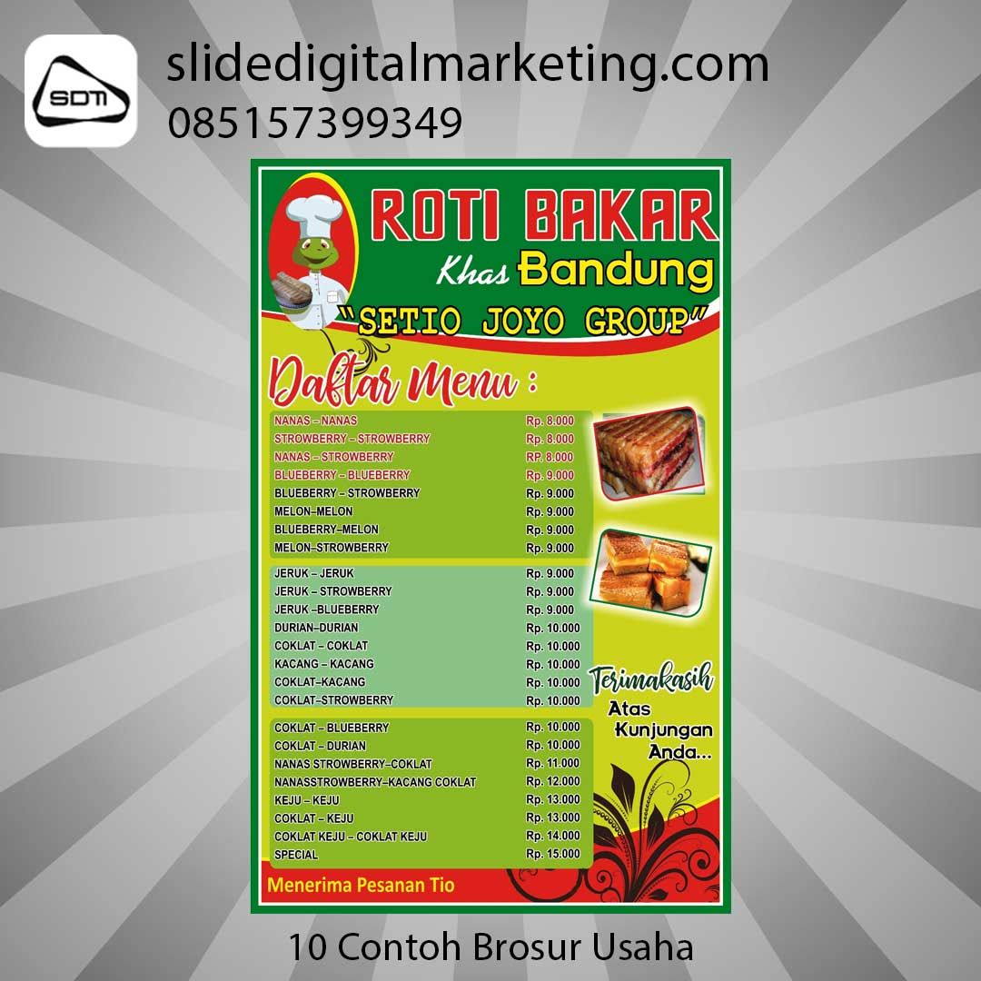 10+ Contoh Brosur Pamflet Leaflet Poster Usaha