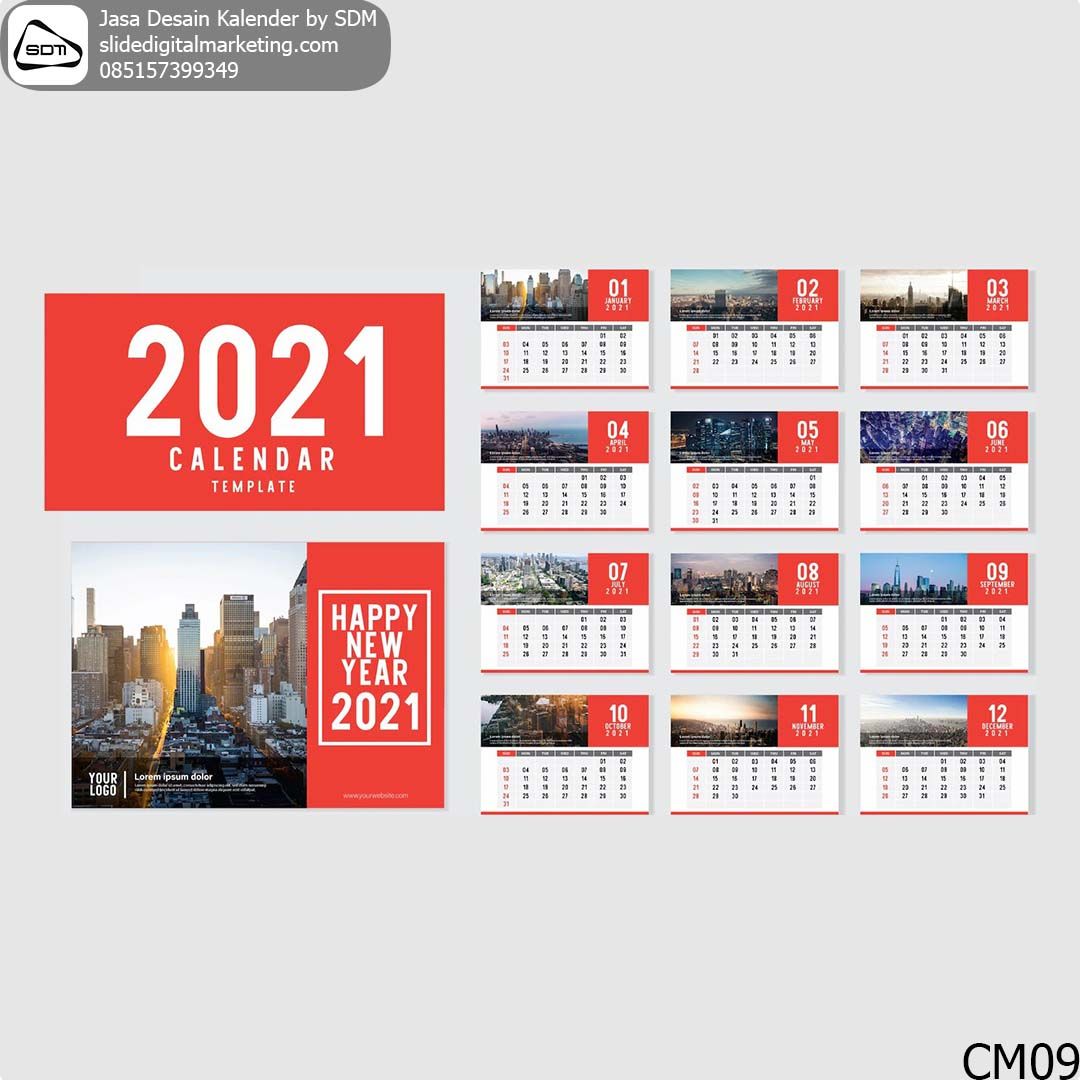 10+ Contoh Desain Kalender Meja Duduk Unik Dan Elegan