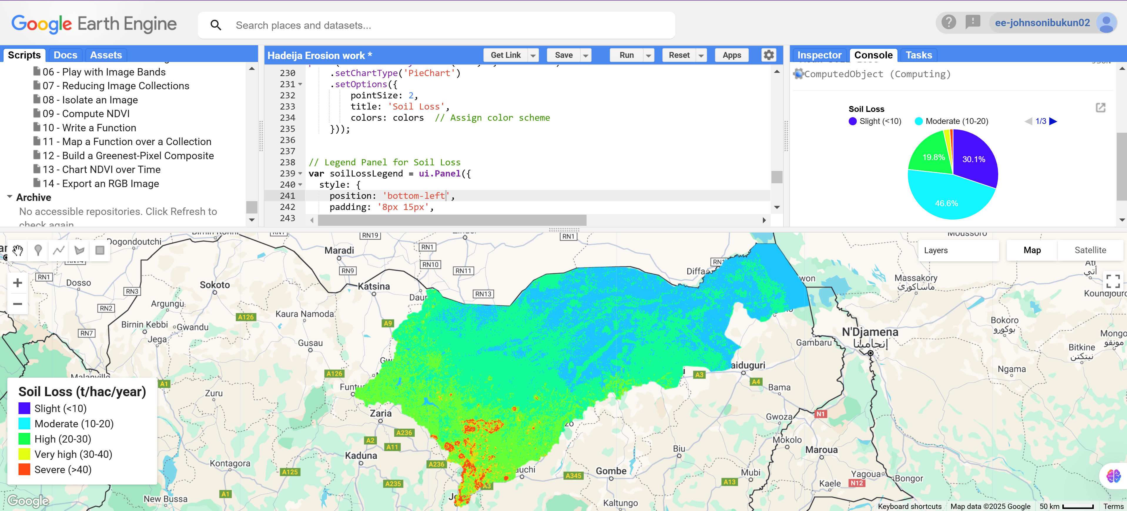 Soil Erosion Factor Analysis in Hadejia Basin Using Google Earth Engine ...