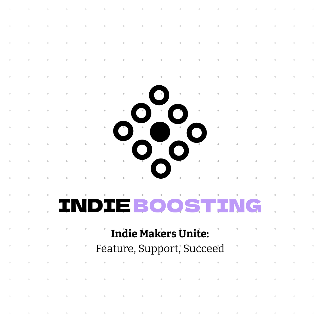 Indie Boosting - Launches by UIComet