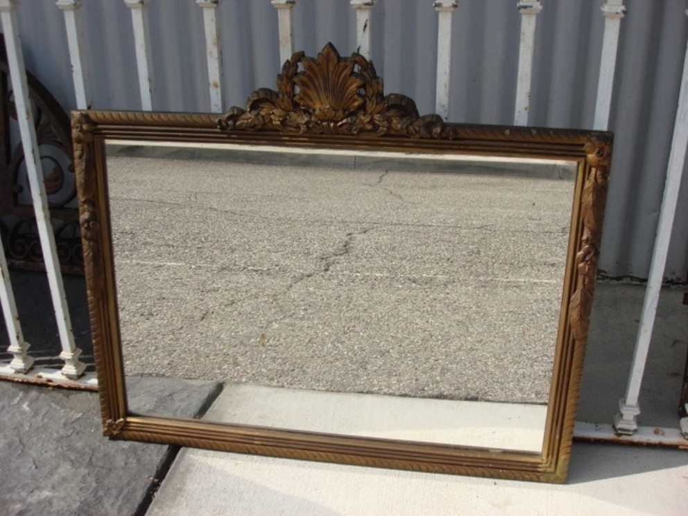 Mirror: Large Antique Wall Mirror (#11 of 15 Photos)