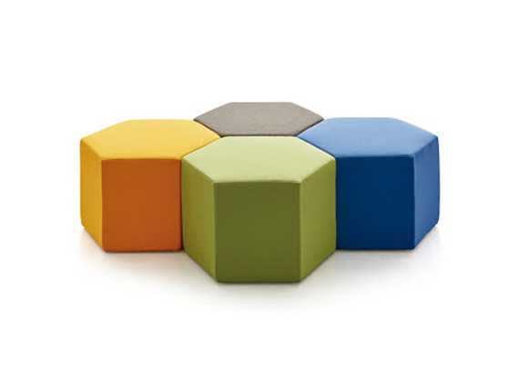 Photos of Hexagon Ottomans (Showing 13 of 15 Photos)