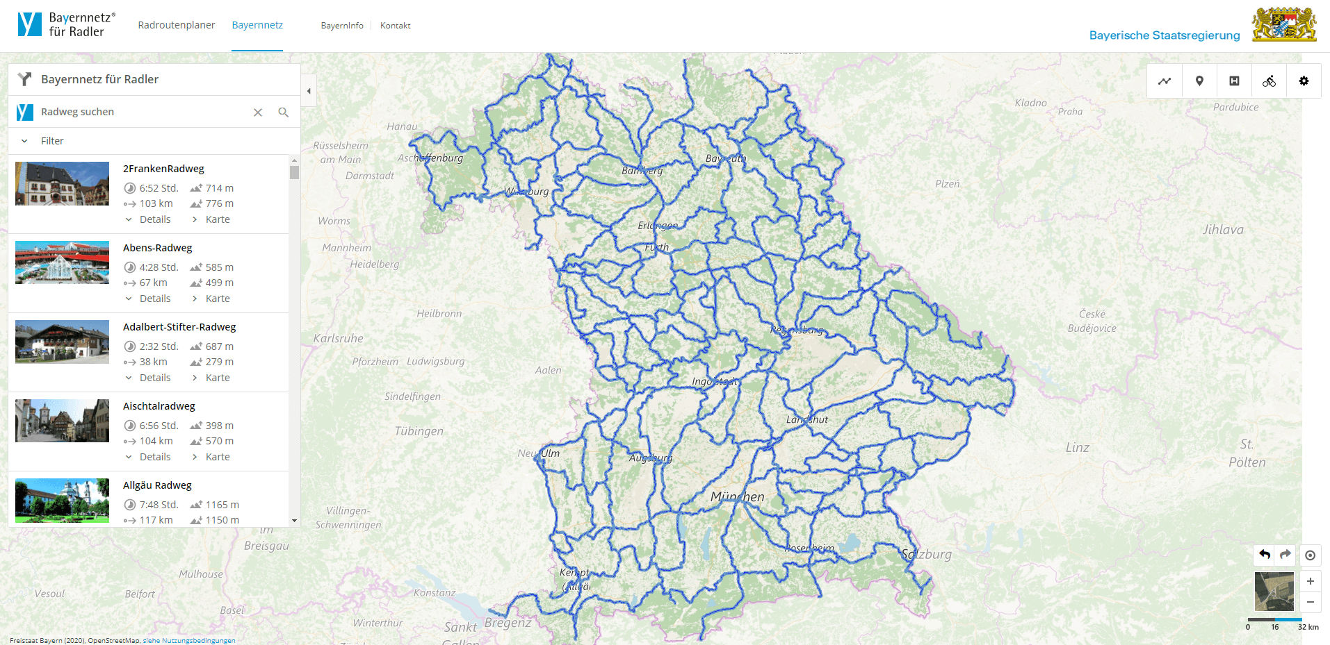 Mit dem Fahrrad unterwegs – Radurlaub in Bayern