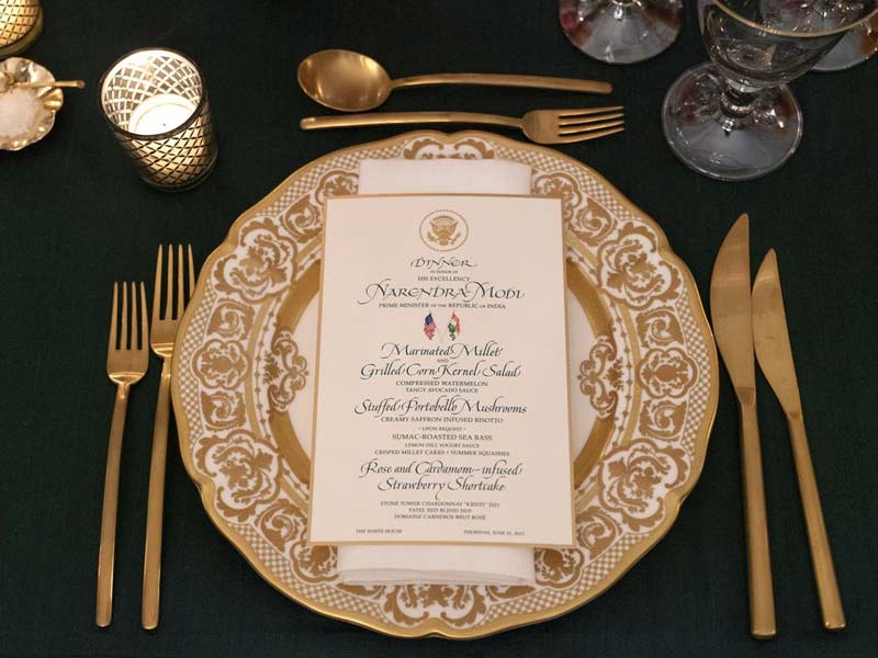 Star Studded State Dinner for PM Modi: Guests, Menu & Decor
