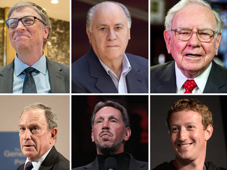 Who are the 10 Richest People in the US