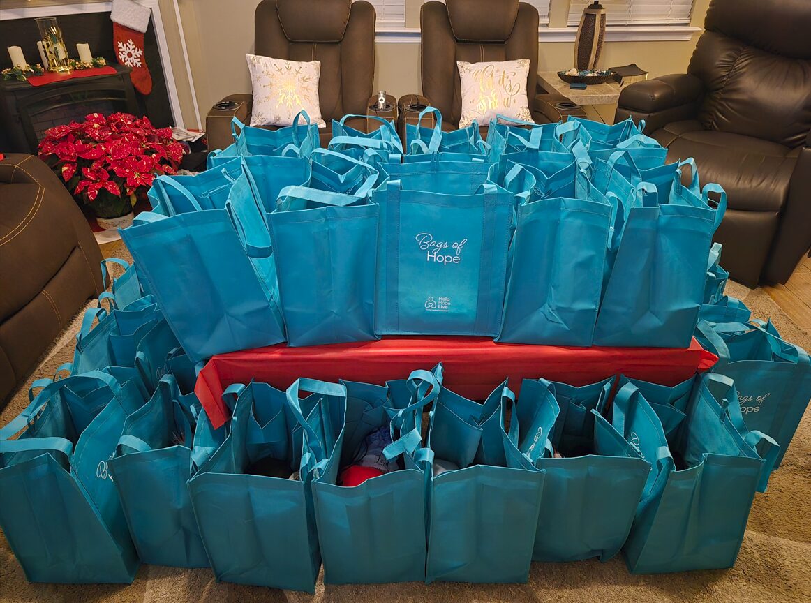 Think Big, Act Local: Our Bags of Hope 2024