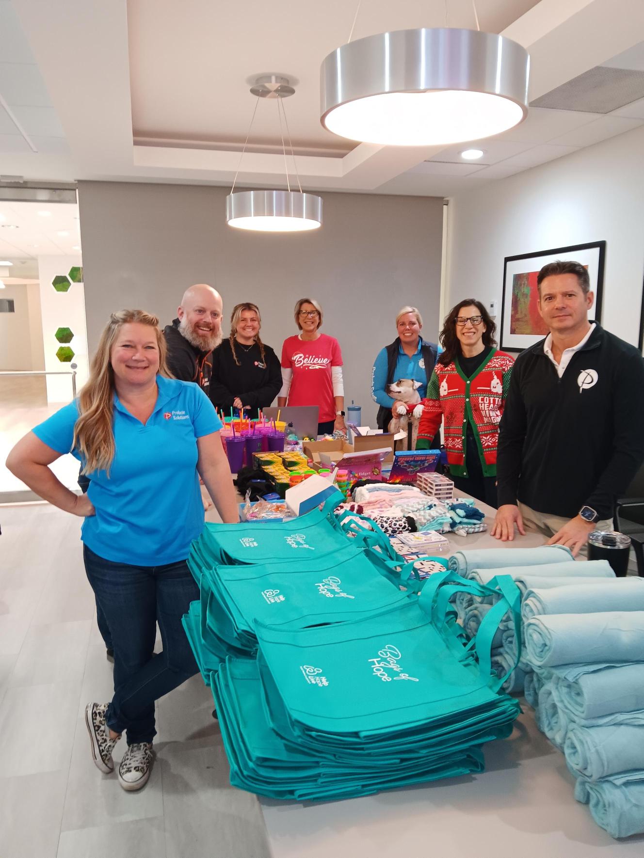 Think Big, Act Local: Our Bags of Hope 2024