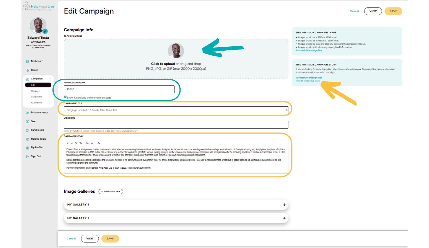 Desktop Guide: Get to Know Your Campaign Dashboard & Editor