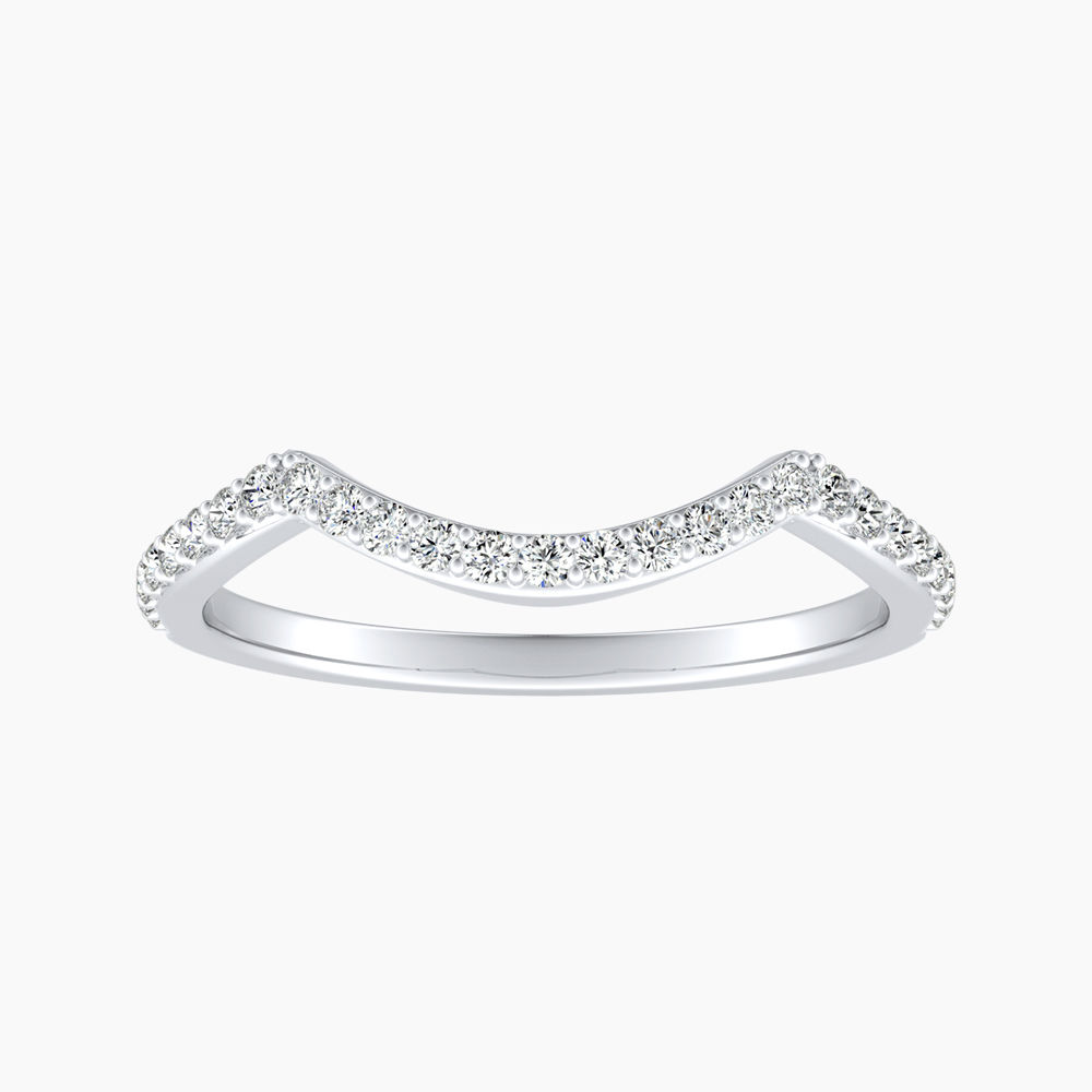 Contour Wedding Ring - Diamondwish.com