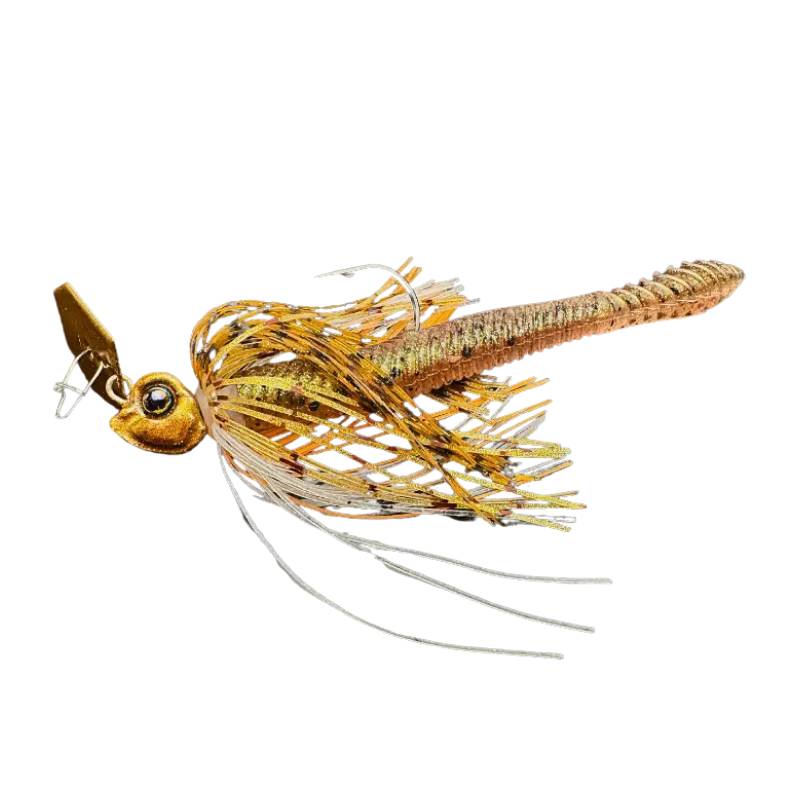 Upplev Custom Blade Jig 20g – Golden Craw