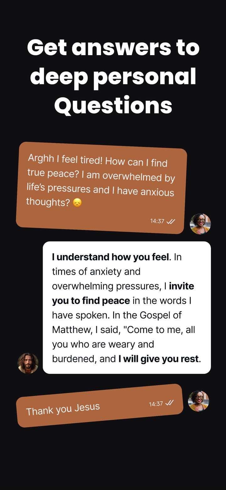 Home - Chat with Bible characters