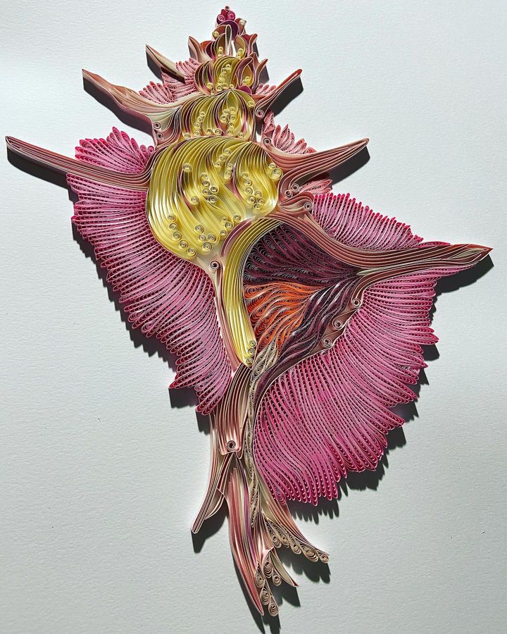 Breathtaking Paper Quilled Art by Lana Lechkina