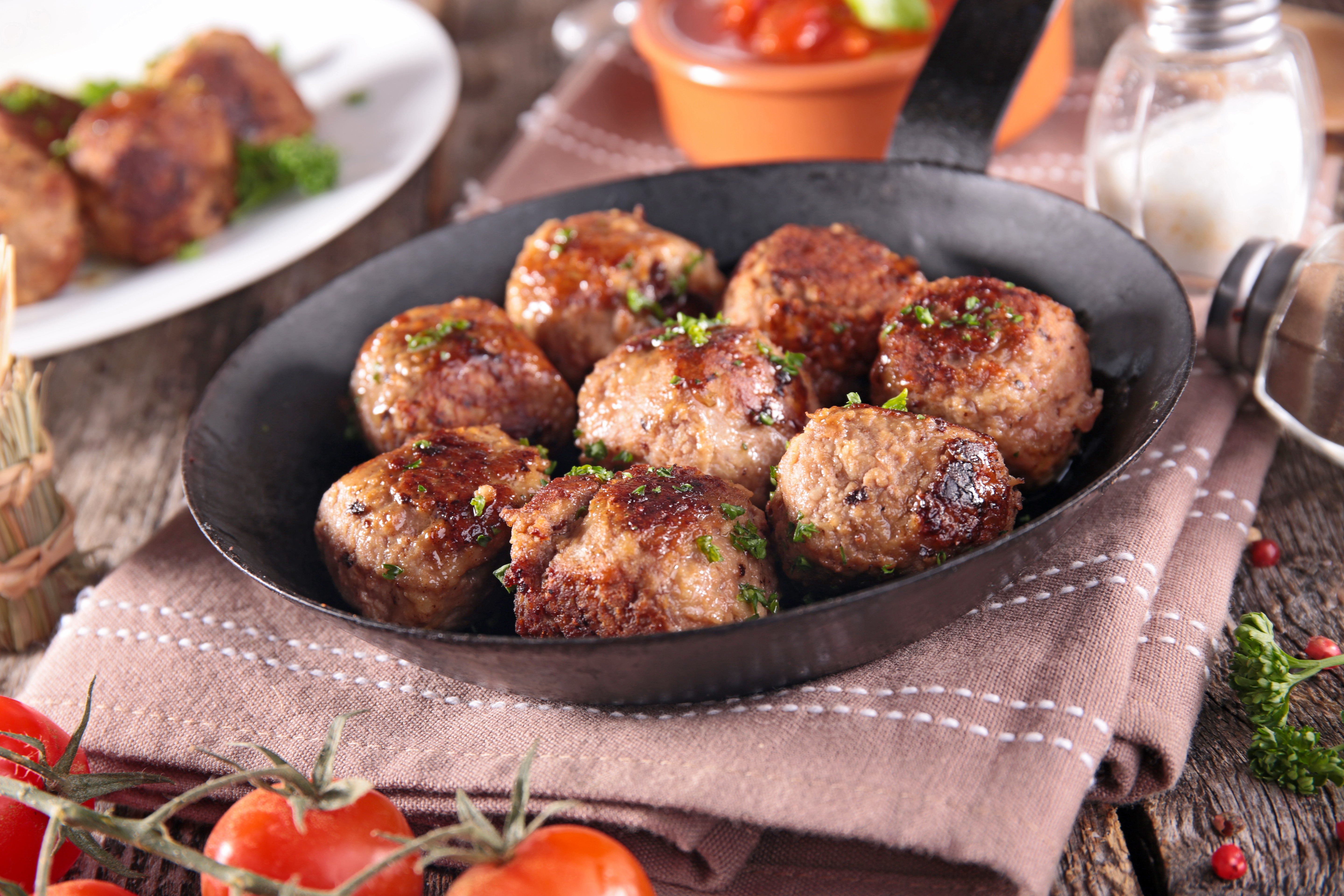 Authentic Pork Meatball | Curly's