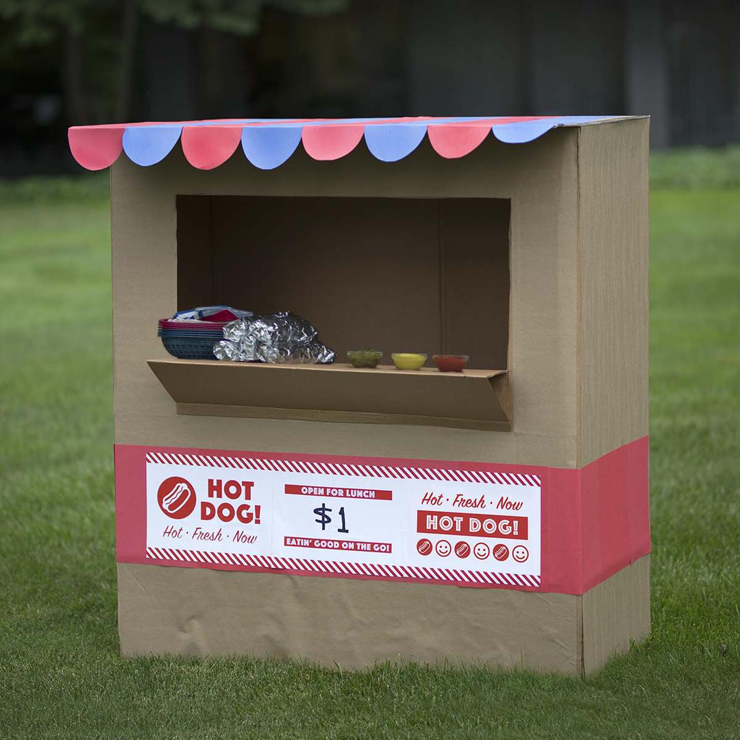 DIY Kid's Hot Dog Stand | Gwaltney Foods