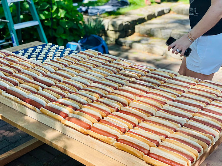 Nathan’s 4th of July Hot Dog Flag Board | Nathans