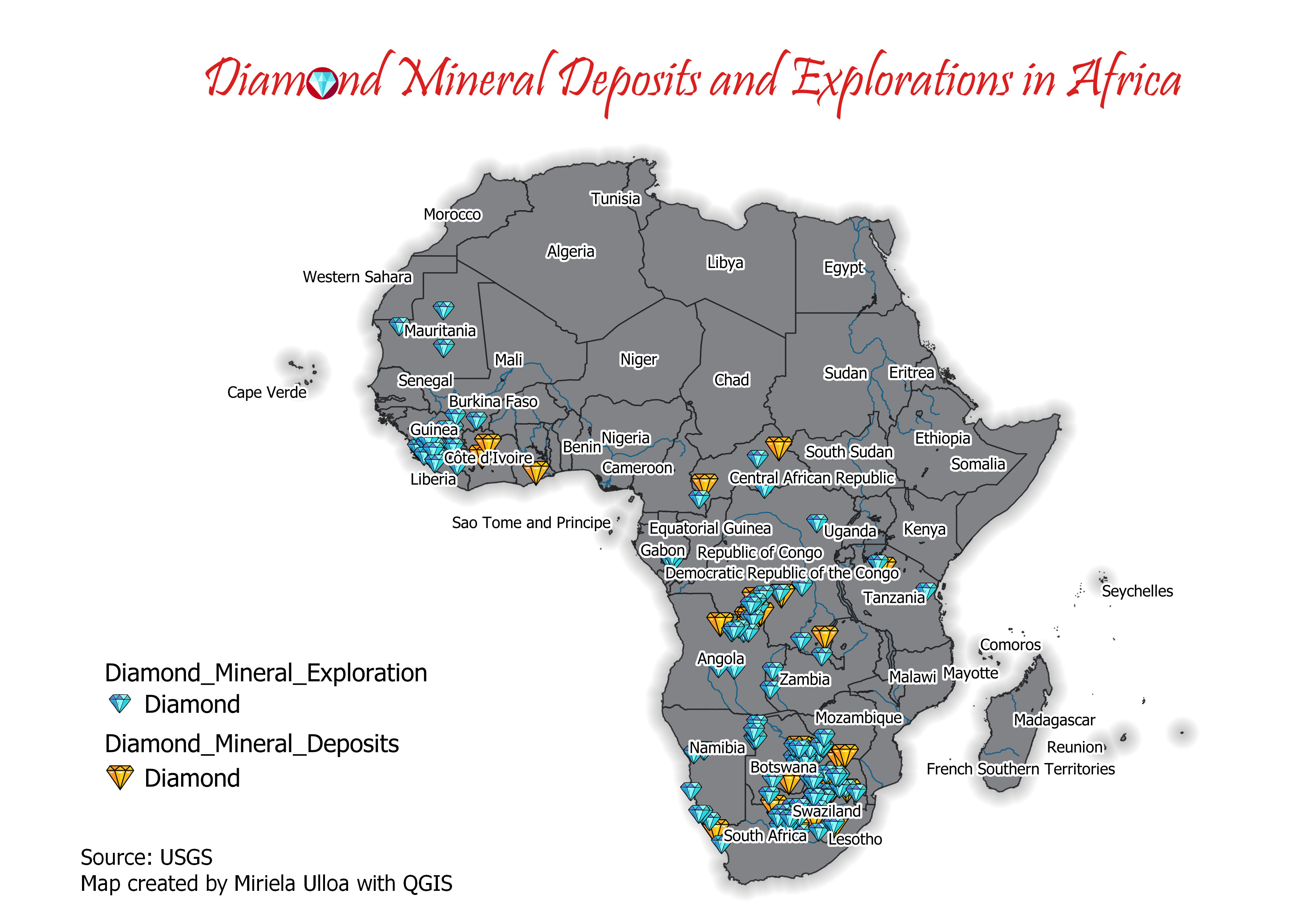 Diamond_Mineral Deposits and Exploration | Spatialnode