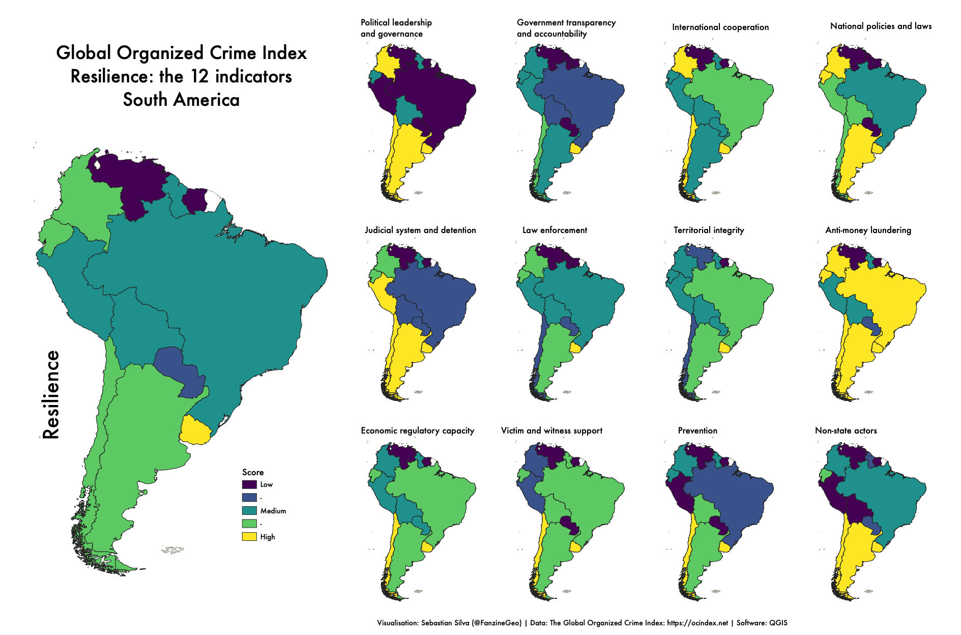 Global Organized Crime Index | Spatialnode