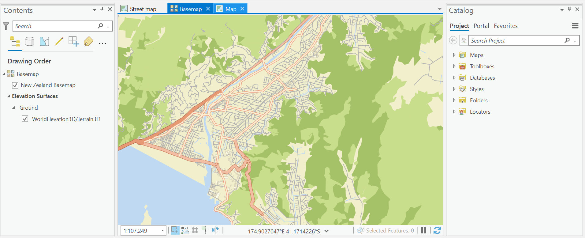 Multiscale Basemap from Vector Tiles | Spatialnode