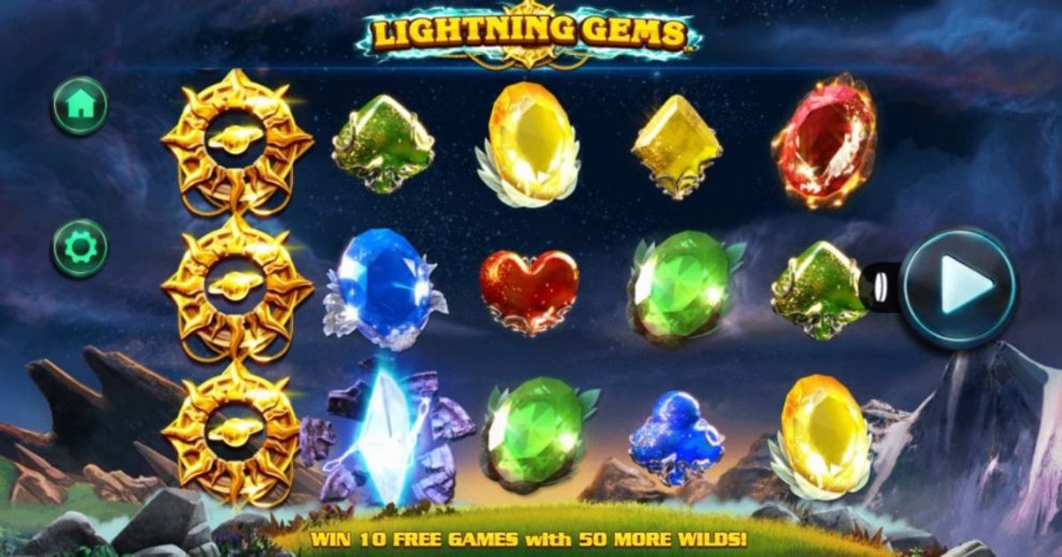 Lightning Gems Slot Review & Free Play Bonus
