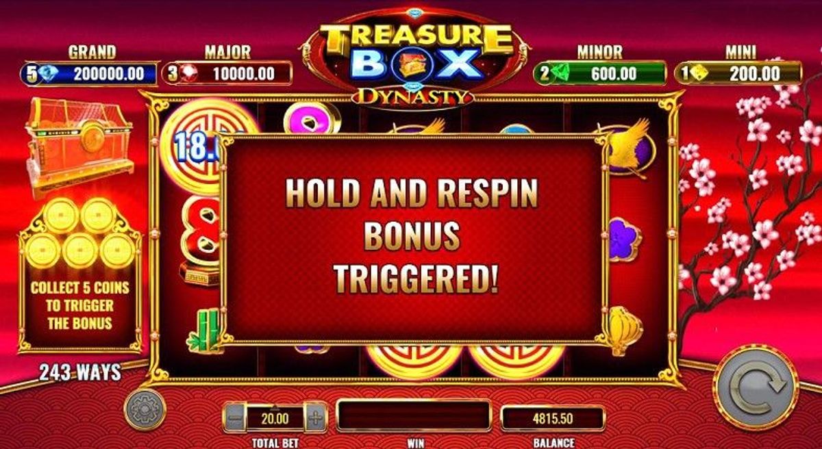 Treasure Box Dynasty Slot Review & Free Play Bonus