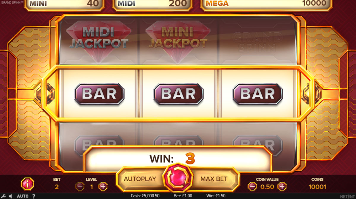 Grand Spinn Slot Machine - Where and how to play for free