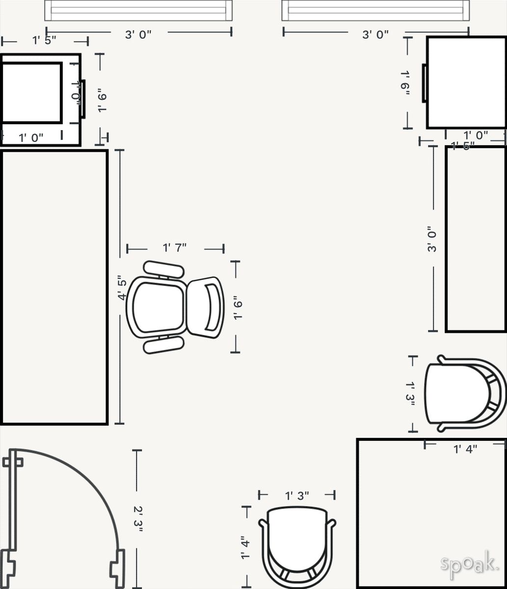Library layouts and floor plan ideas.