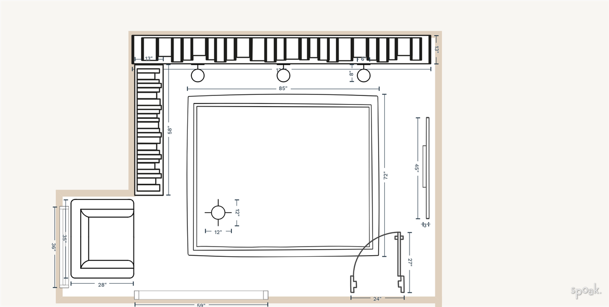 Library layouts and floor plan ideas.