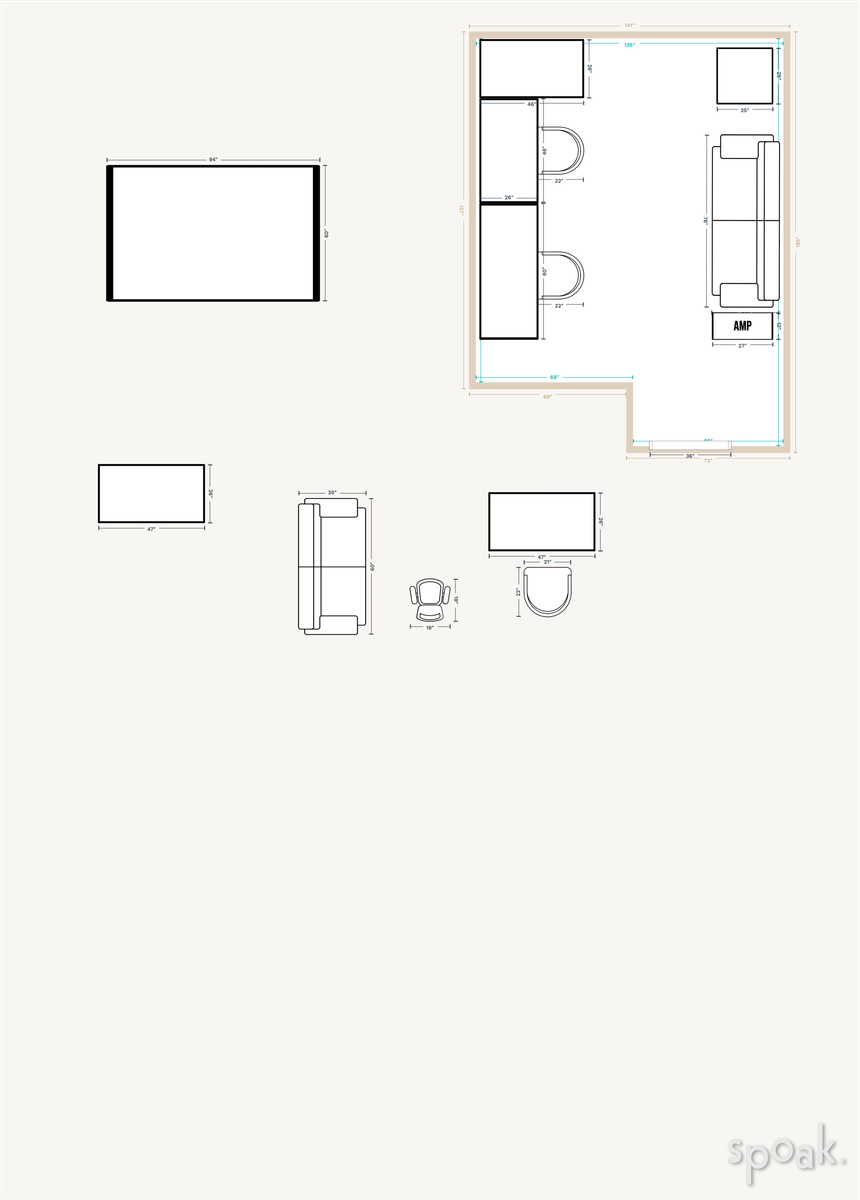 Library layouts and floor plan ideas.