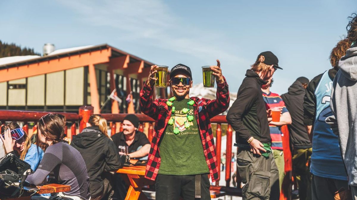 Banff Sunshine - St. Patrick's Day | SkiBig3