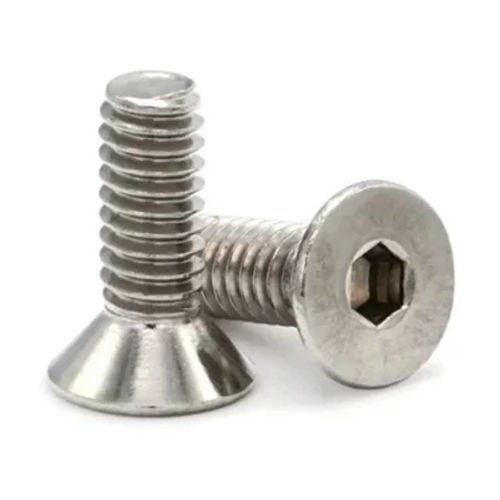M6 X 22mm Length Countersunk Csk Allen Key Screws Stainless Steel A2 ...