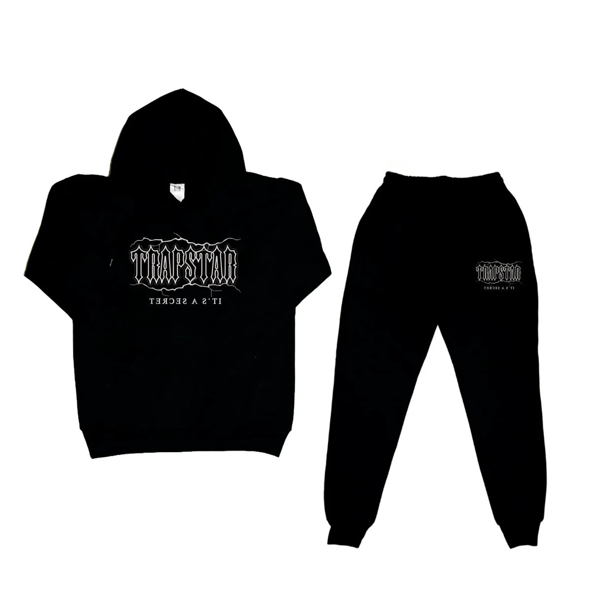 Conjunto Bordado Adulto | Trapstar Thunder | Negro – Overfly | Ropa por ...