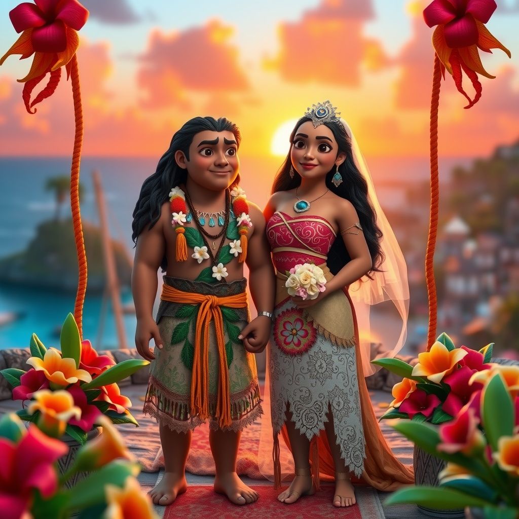 The Wedding of Motunui | Story.com