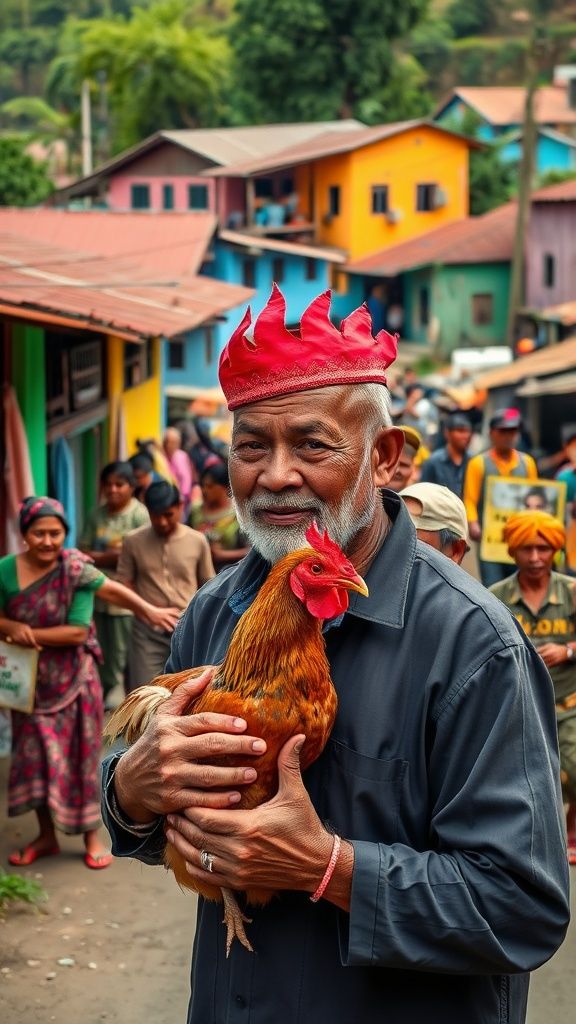 Watch:Pak Udin dan Ayam Supernya | AI Comedy Videos | Story.com