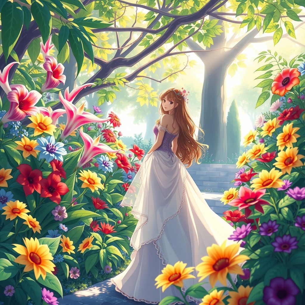 The Secret Garden of Princess Elara | Story.com