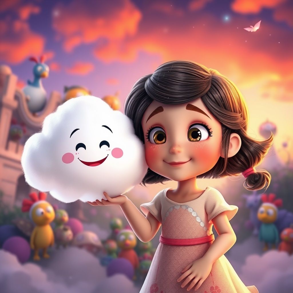 The Adventures of Sparkle and the Magic Cloud | Story.com
