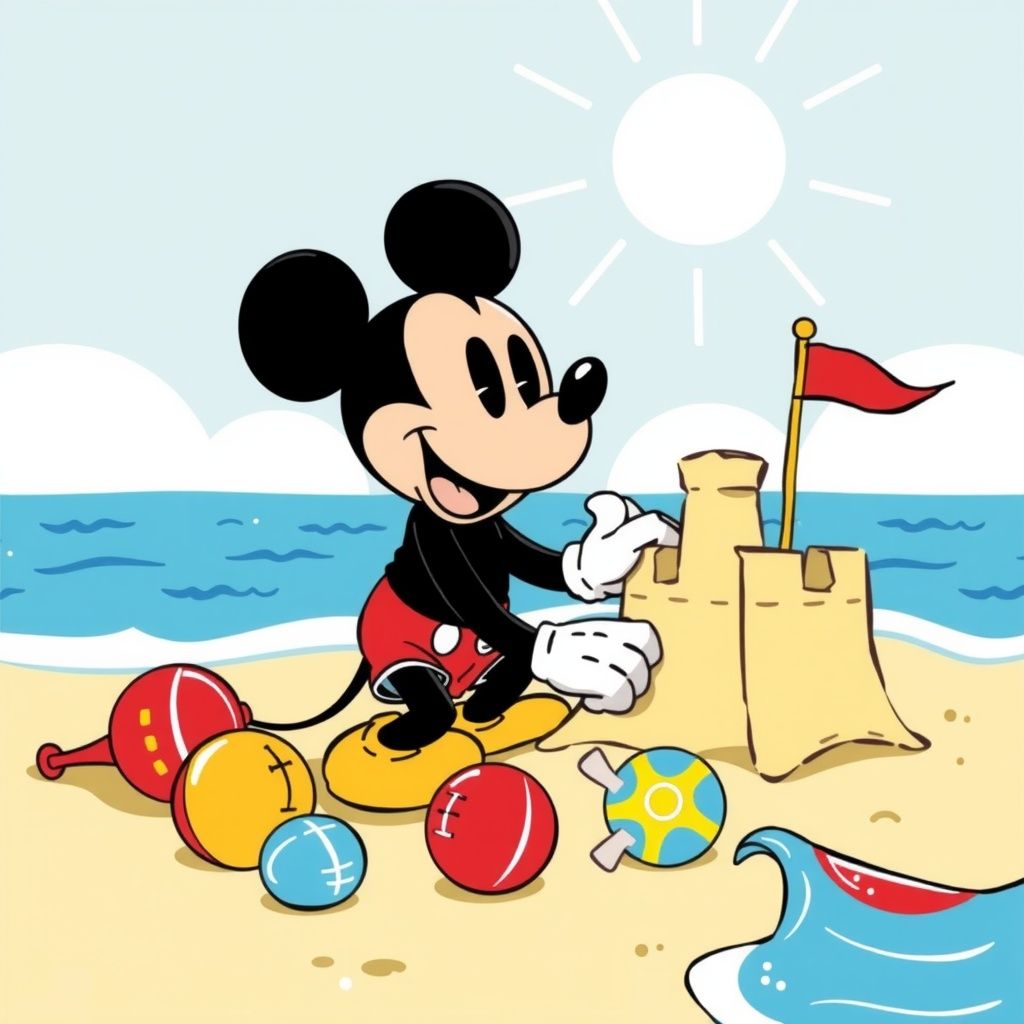 Mickey's Beach Adventure | Story.com