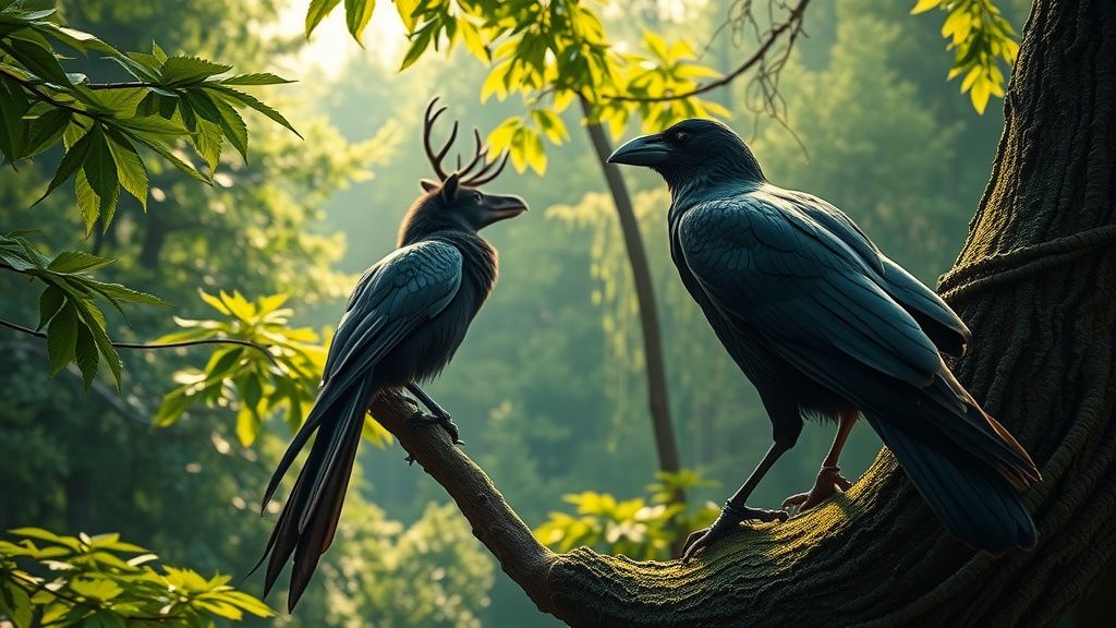 The Crow and the Deer | Story.com