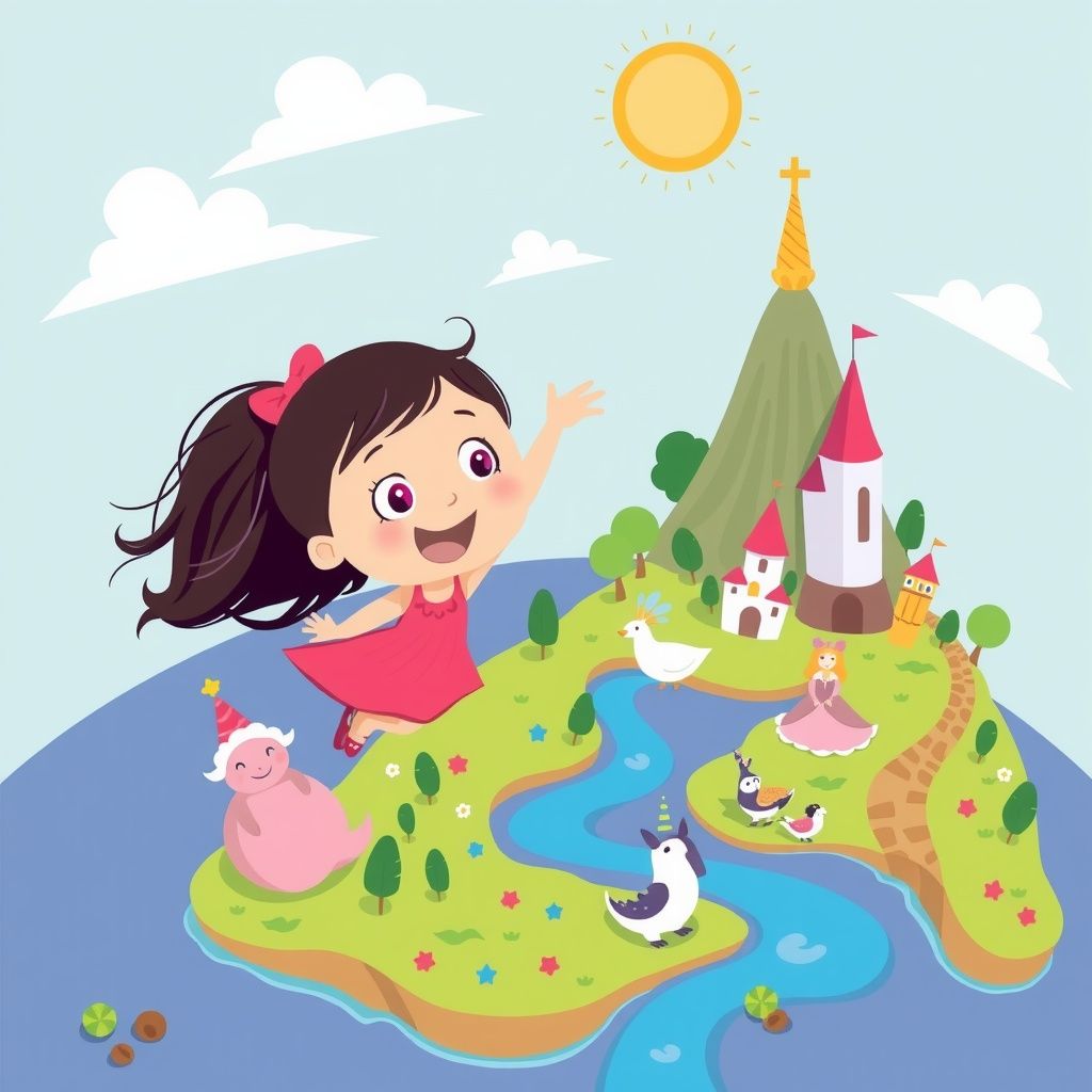 The Flight to Princess Island | Story.com