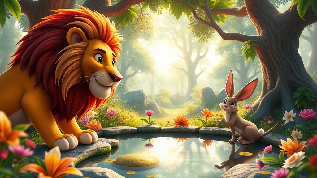 The Lion and the Hare | Story.com