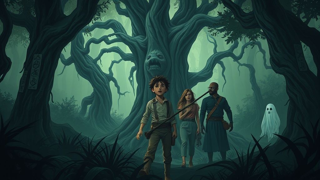 Watch:The Haunted Jungle of Munja | AI Adventure Videos | Story.com