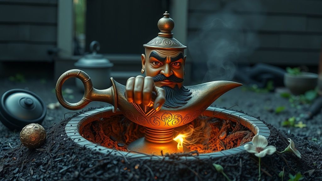 The Genie in the Lamp | Story.com