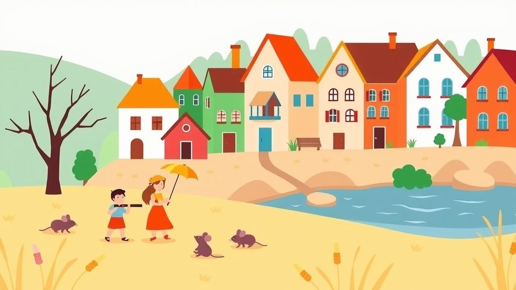 The Piper of the Rat Village | Story.com