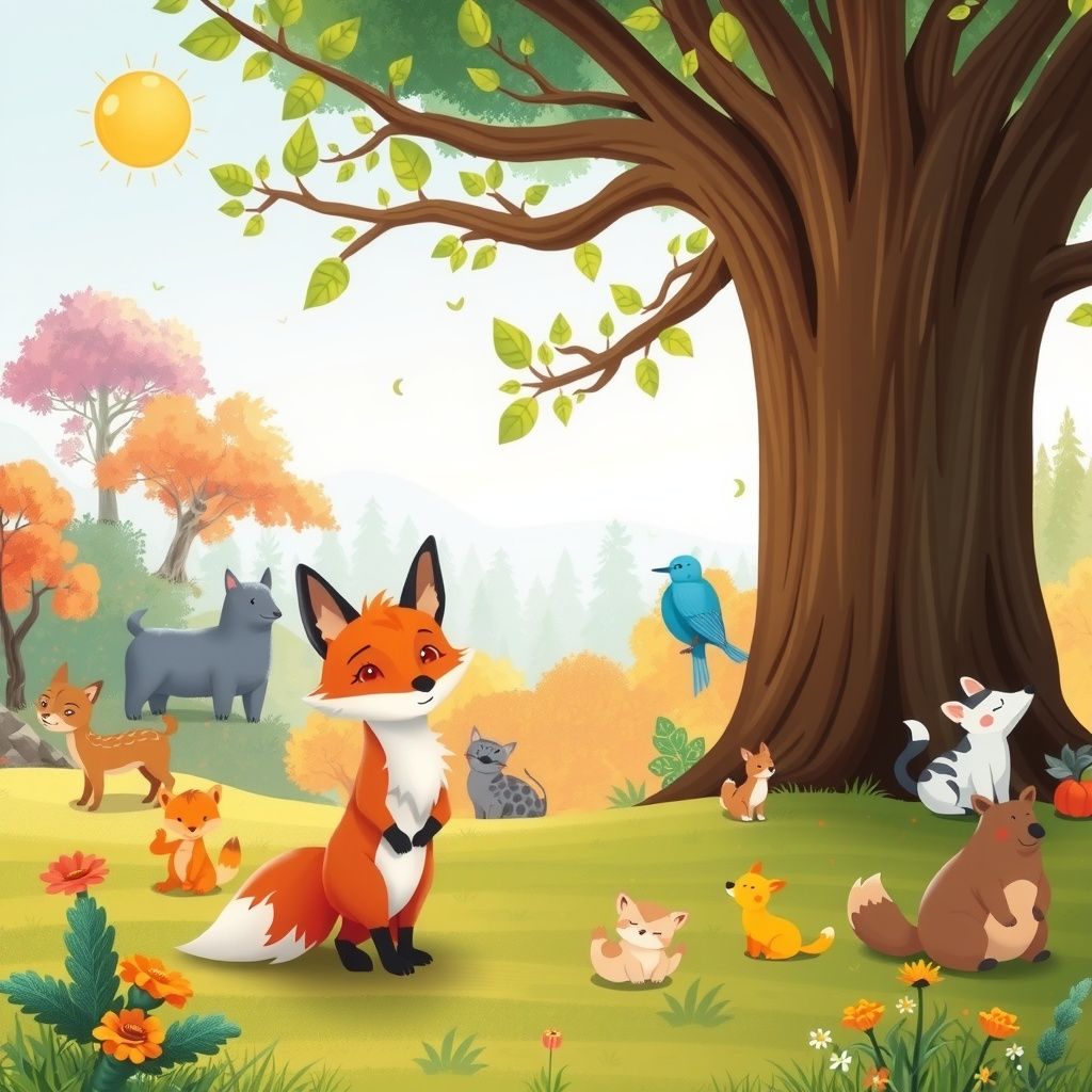 The Clever Fox in the Whispering Woods | Story.com