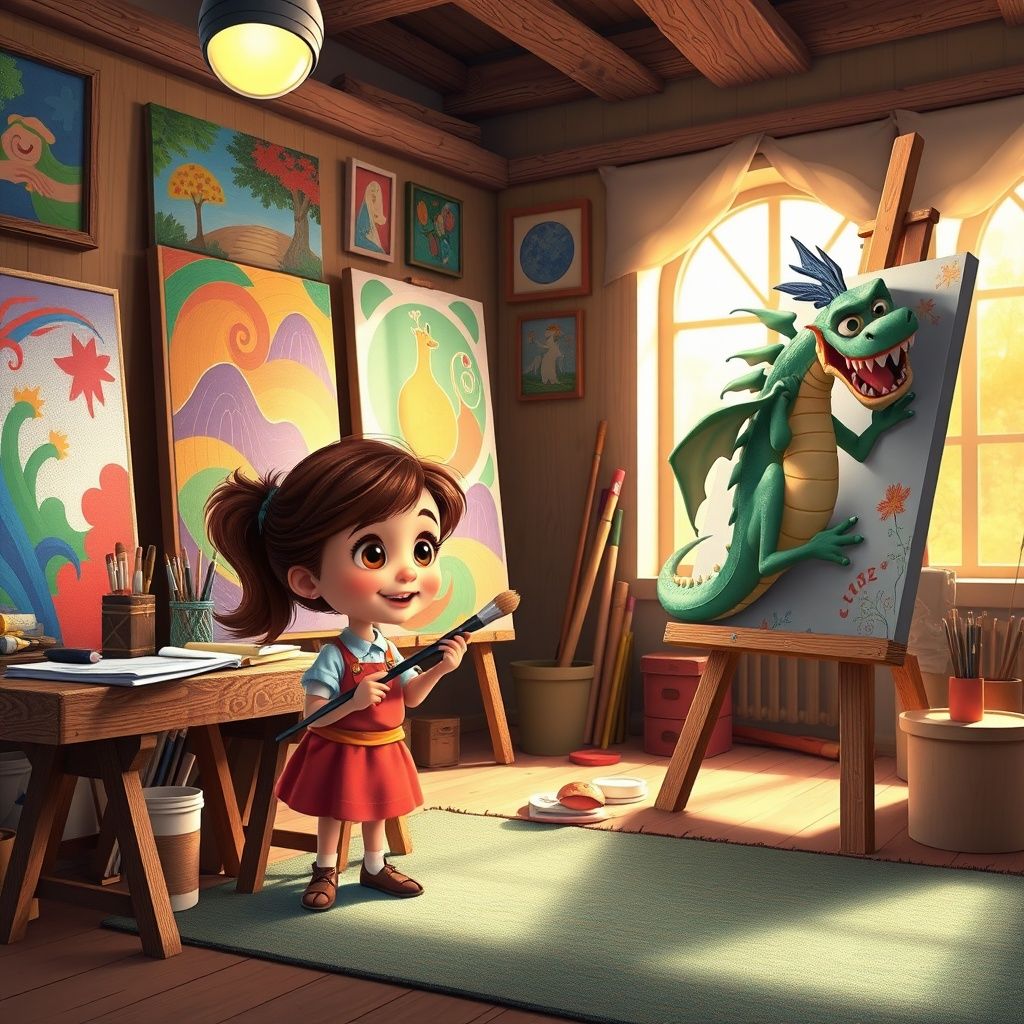 The Magic Paintbrush | Story.com