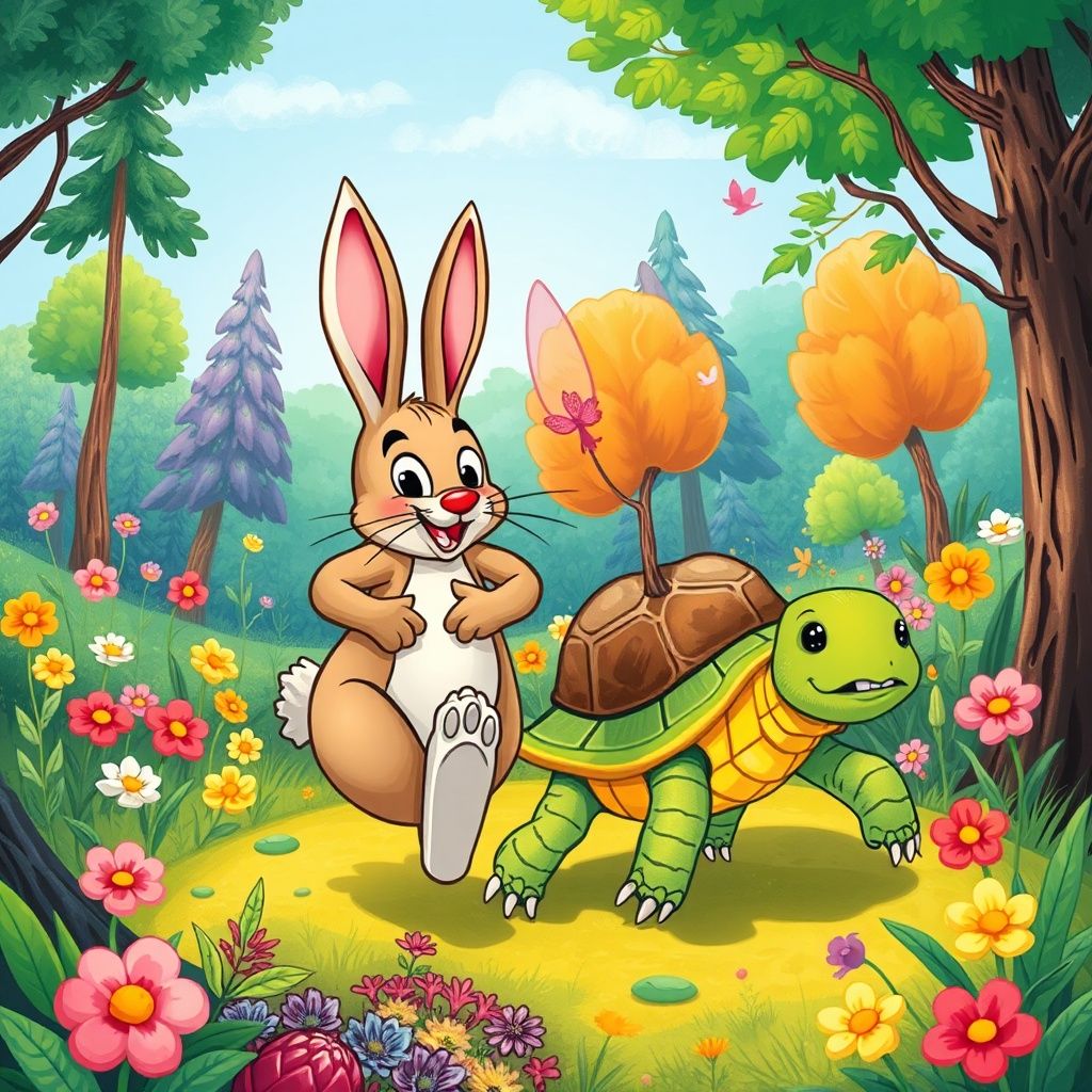 The Great Race: Rabbit and Tortoise | Story.com