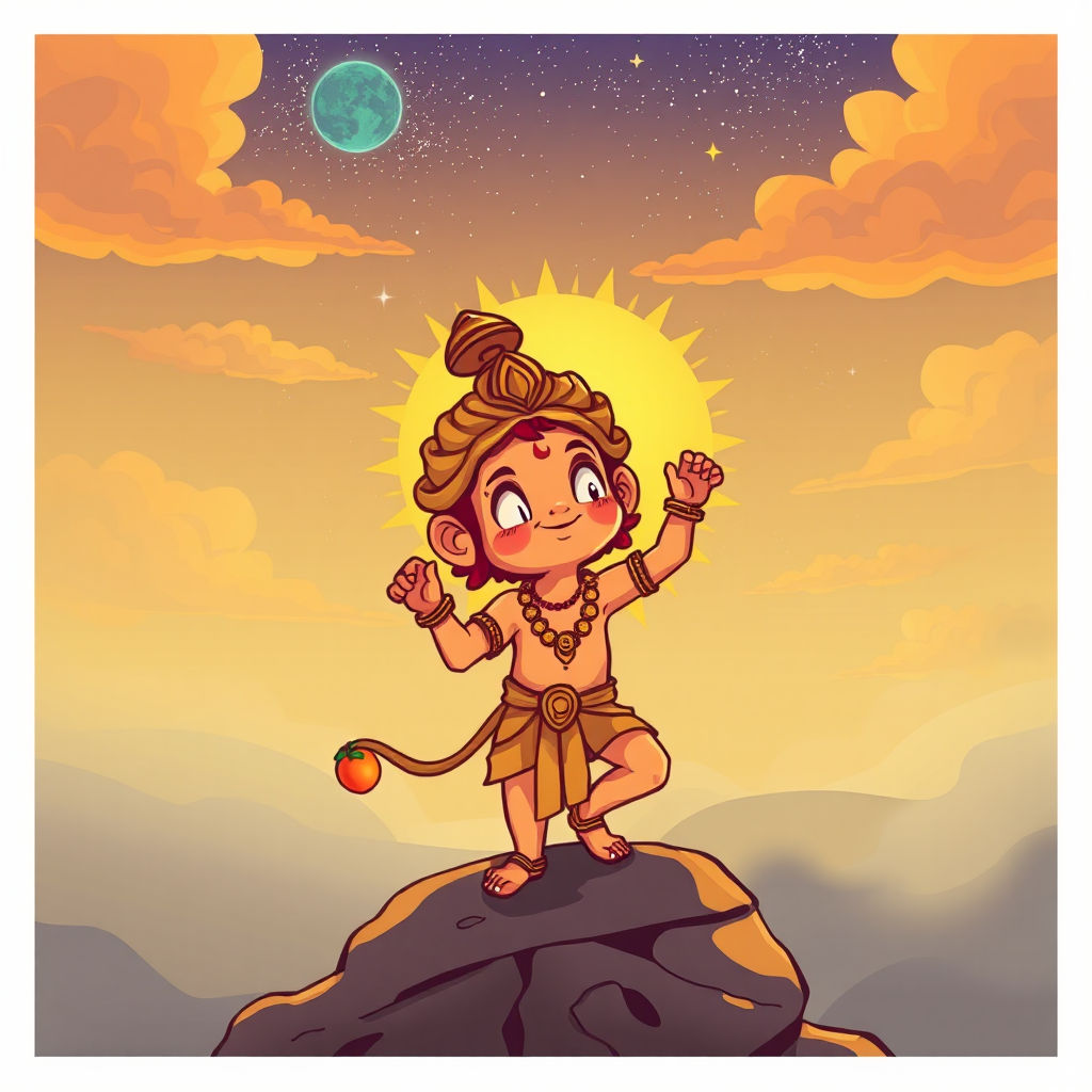 Baby Hanuman Wallpaper